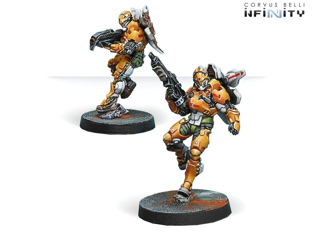 Tiger Soldiers (Spitfire/ Boarding Shotgun) Corvus Belli 280396-0641 ...