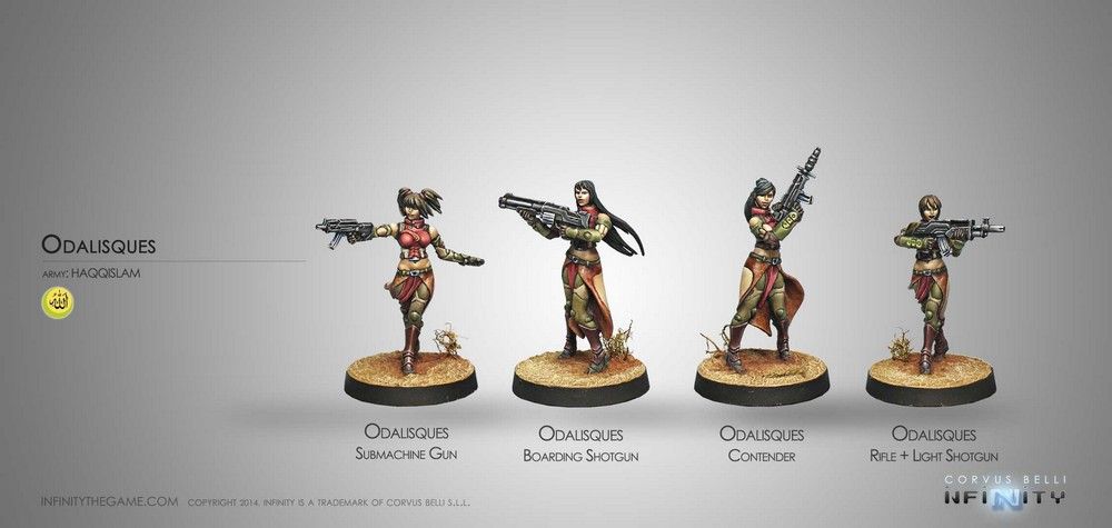 Odalisques Corvus Belli 280431-0176 | Wayland Games