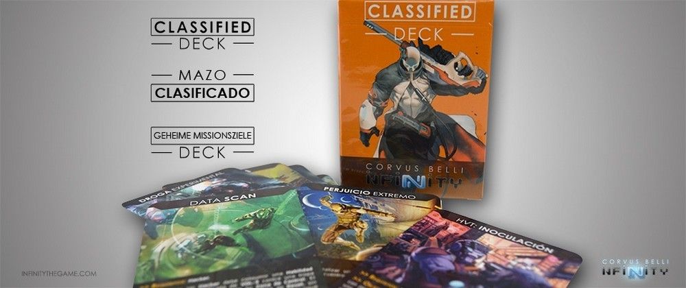 Classified Deck - English 2019 Corvus Belli 286000 | Wayland Games