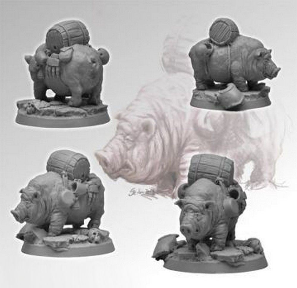 Pig Ambulance Scibor Miniatures 28FF0008 | Wayland Games