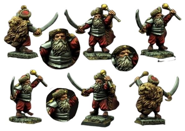 Polish Dwarf 2 Scibor Miniatures 28FM0161 | Wayland Games