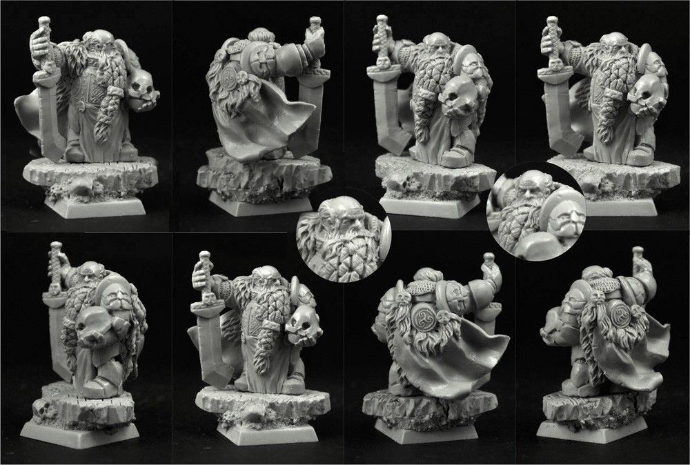 Scibor Miniatures Dwarf Lord Balbir | Wayland Games