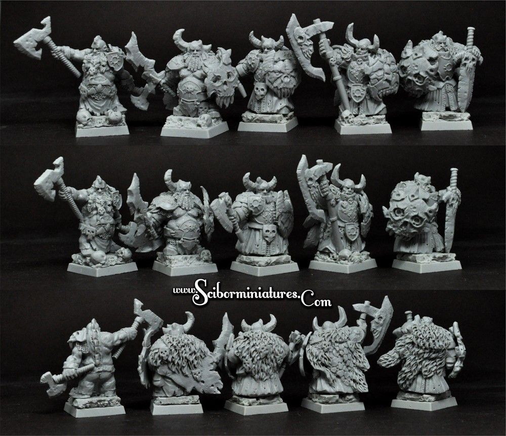 Evil Dwarves Lords Set 3 28MA0107 | Wayland Games