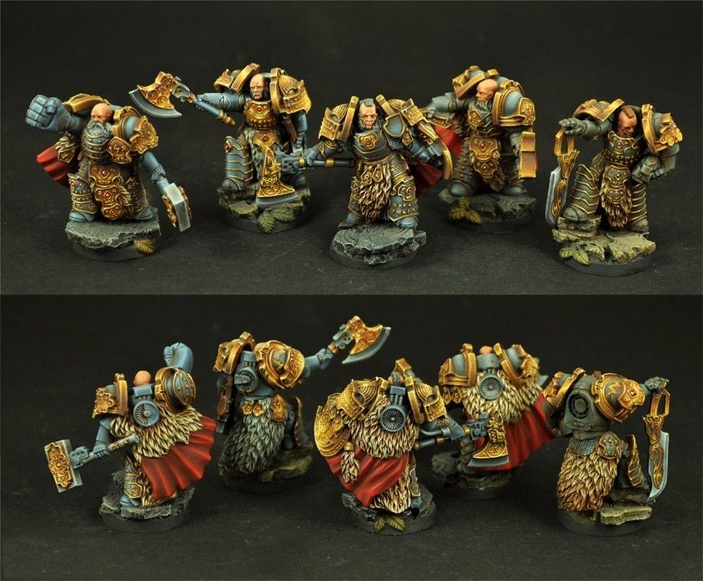 Celtic Warriors 5 Miniatures Set Scibor Miniatures 28SF0117 | Wayland Games