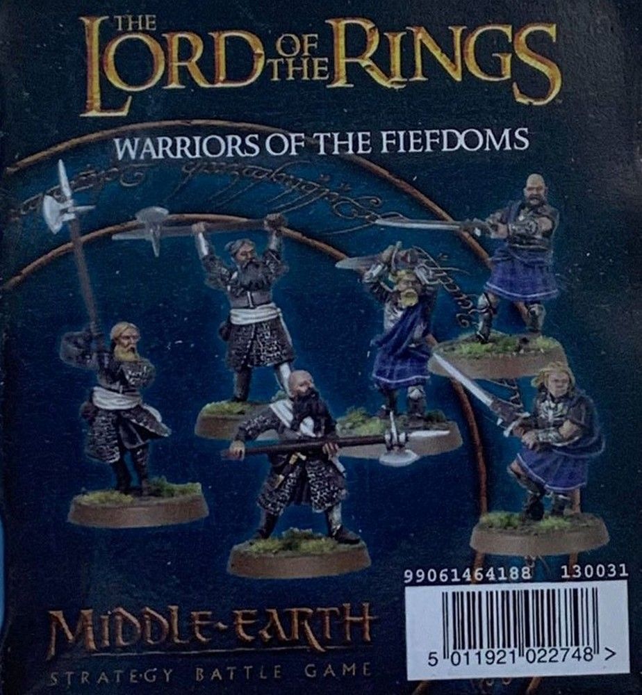 Warriors Of The Fiefdoms Games Workshop Direct 99061464188 | Wayland Games