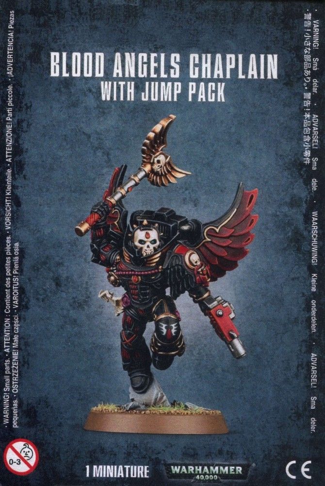 Blood Angels: Chaplain With Jump Pack | Wayland Games