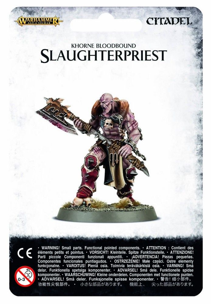 Khorne Bloodbound Slaughterpriest Games Workshop Direct 99070201012 ...