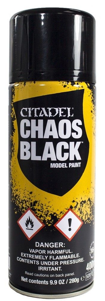 Chaos Black Spray Games Workshop 9920999909006 | Wayland Games