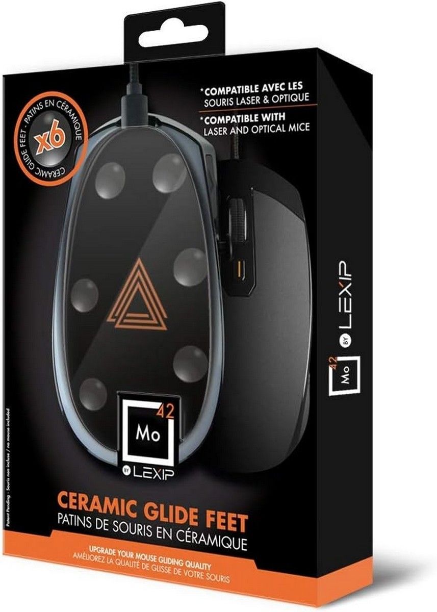 LEXIP MO42 6 GLIDE FEET MOUSE Lexip | Wayland Games