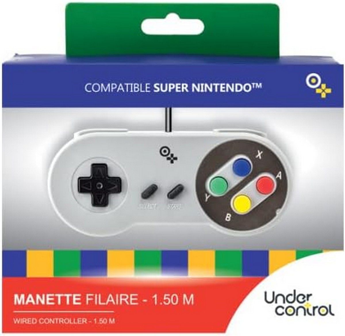 SNES Wired Controller UNDER CONTROL GROUP PRA002 | Wayland Games