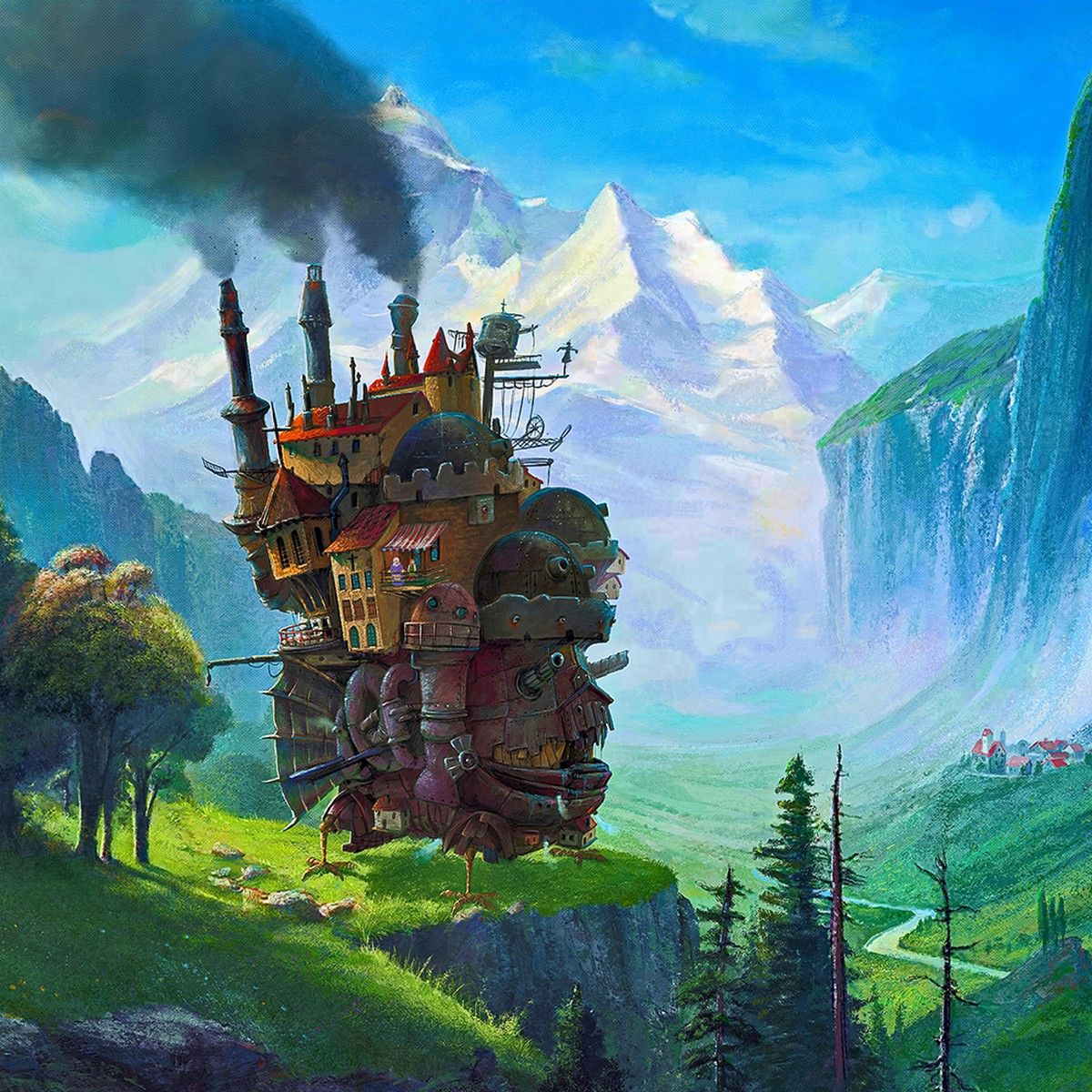 Moving Castle - Mousepad Kraken AF-MPK-100 | Wayland Games