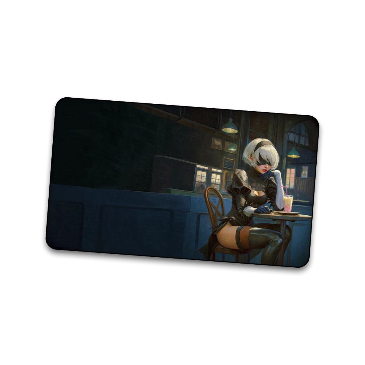 TCG: Blue Window Stitched Playmat - 61 x 35 cm Kraken AF-UTCG-351 ...