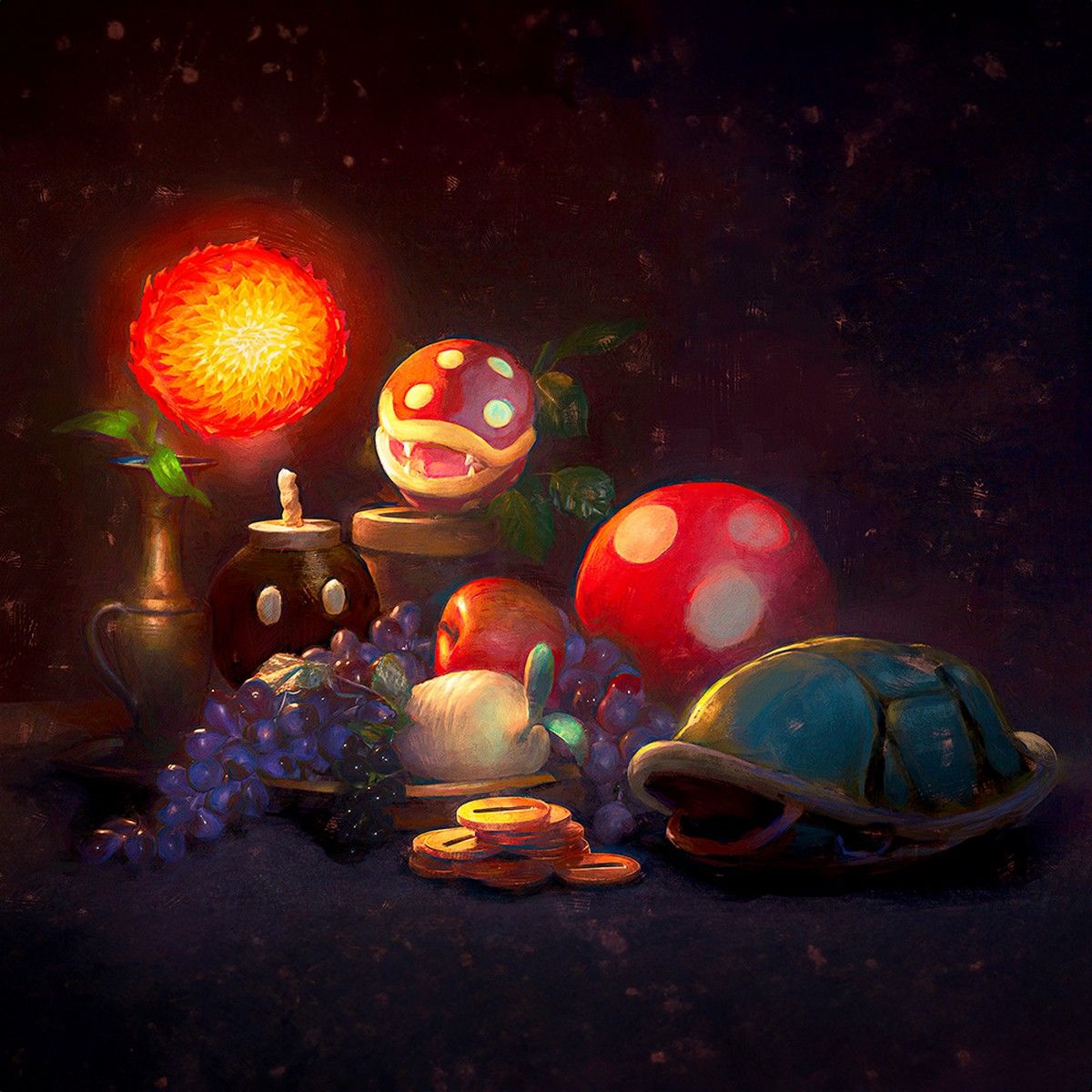 Mario Stil Life - Dice Tray Kraken AF-WSK-111 | Wayland Games