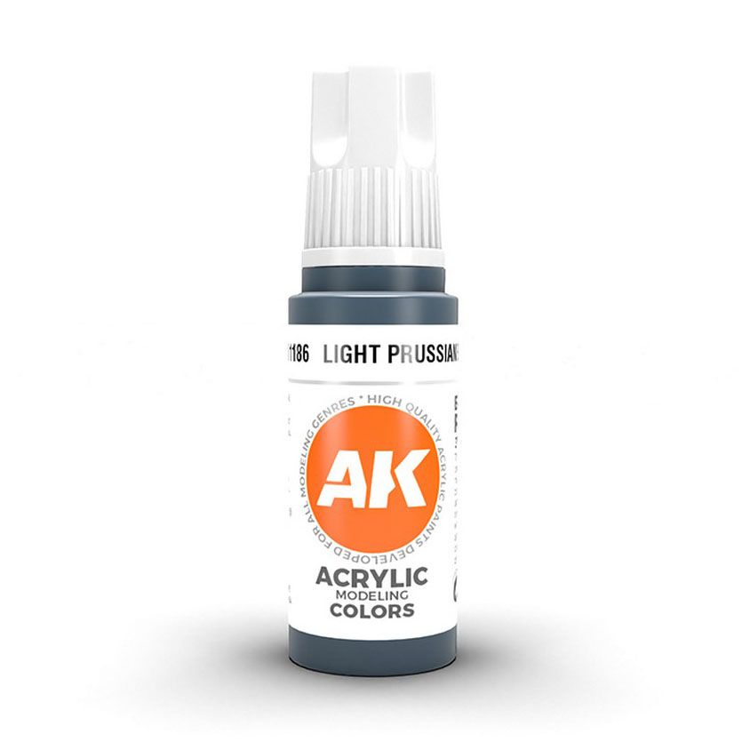 Light Prussian Blue 3rd Gen 17ml AK11186-6 | Wayland Games