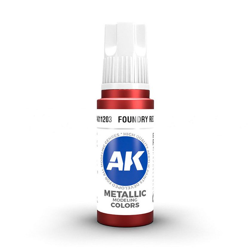 Foundry Red 3rd Gen 17ml AK11203-6 | Wayland Games