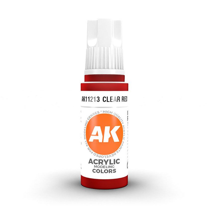 Clear Red 3rd Gen 17ml AK11213-6 | Wayland Games