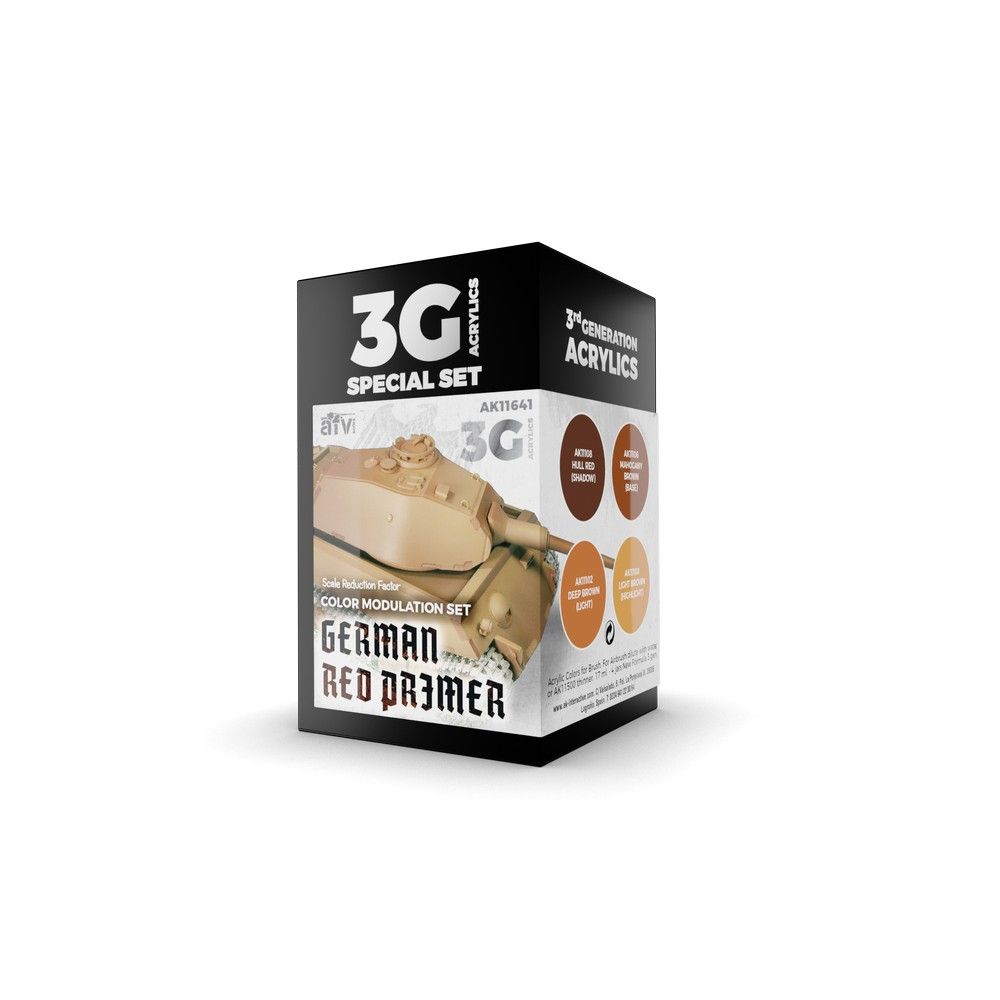 Modulation German Red Primer 3rd Gen AK11641 | Wayland Games