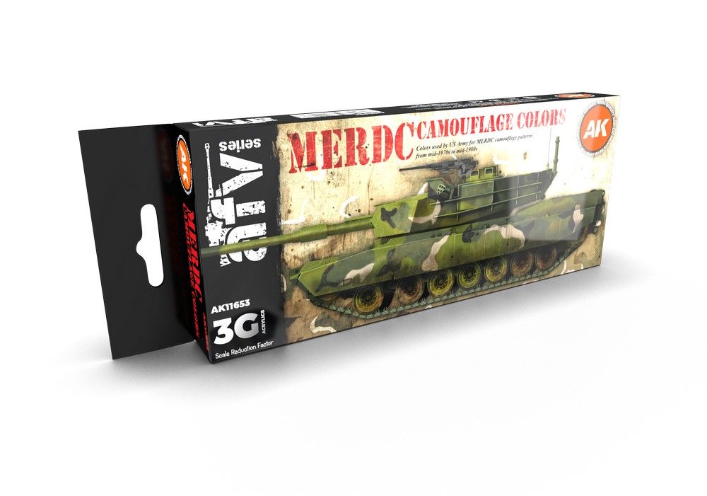 Merdc Camouflage Colors 3rd Gen AK11653 | Wayland Games