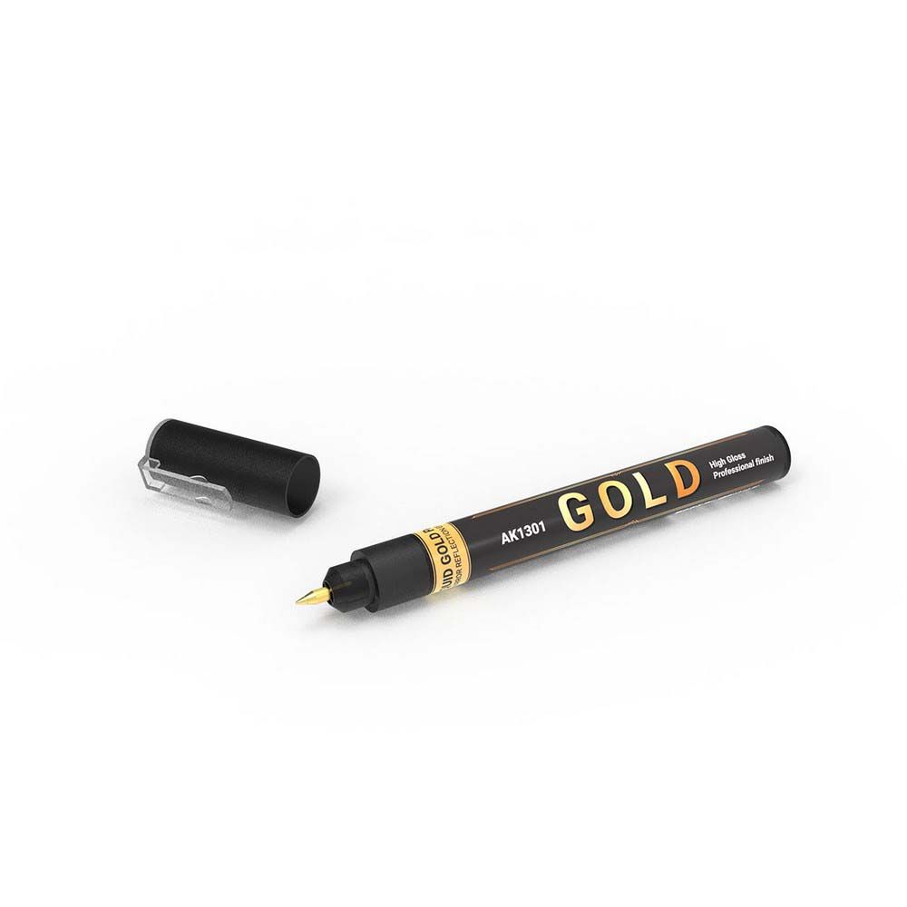 AK Metallics: Gold - Marker AK1301 | Wayland Games