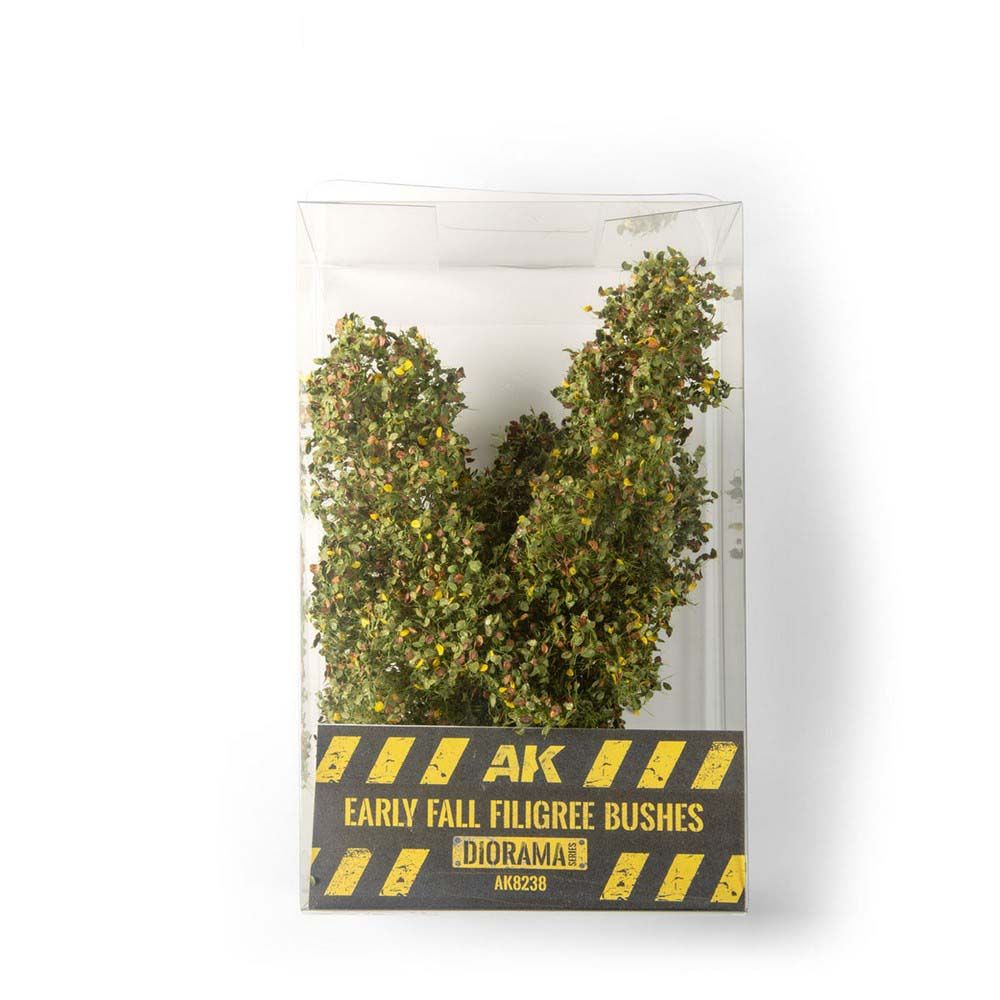 AK Diorama: Early Fall Filigree Bushes 1:35 AK8238 | Wayland Games