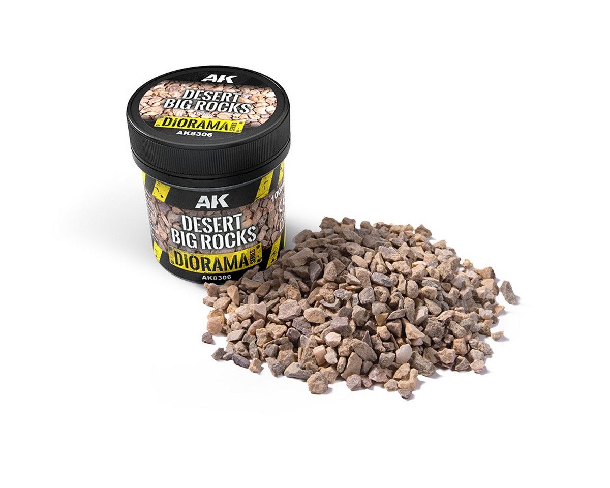 AK Basing Bits: Desert Big Rocks 100ml AK Interactive AK8306 | Wayland ...