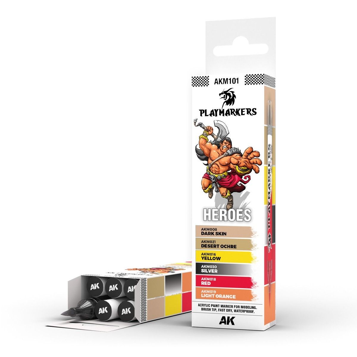 Playmarkers: Heroes Set AK Interactive AKM101 | Wayland Games