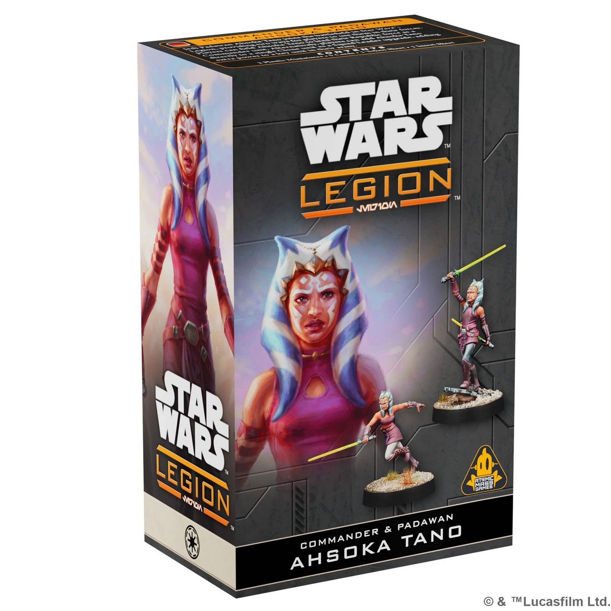 Star Wars: Legion - Commander & Padawan Ahsoka Tano Atomic Mass Games ...