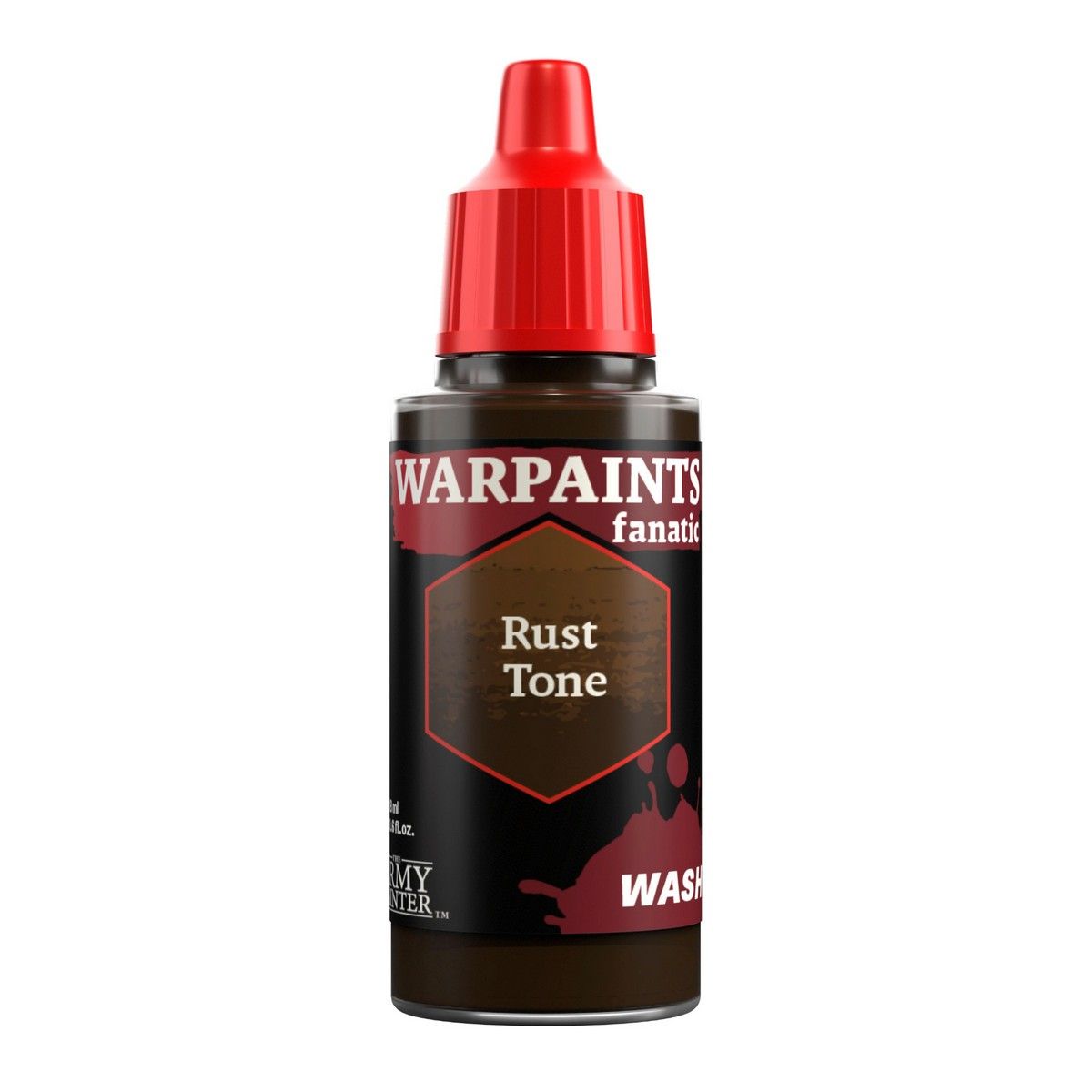 Warpaints Fanatic Wash: Rust Tone - 18ml The Army Painter WP3204P | Wayland Games