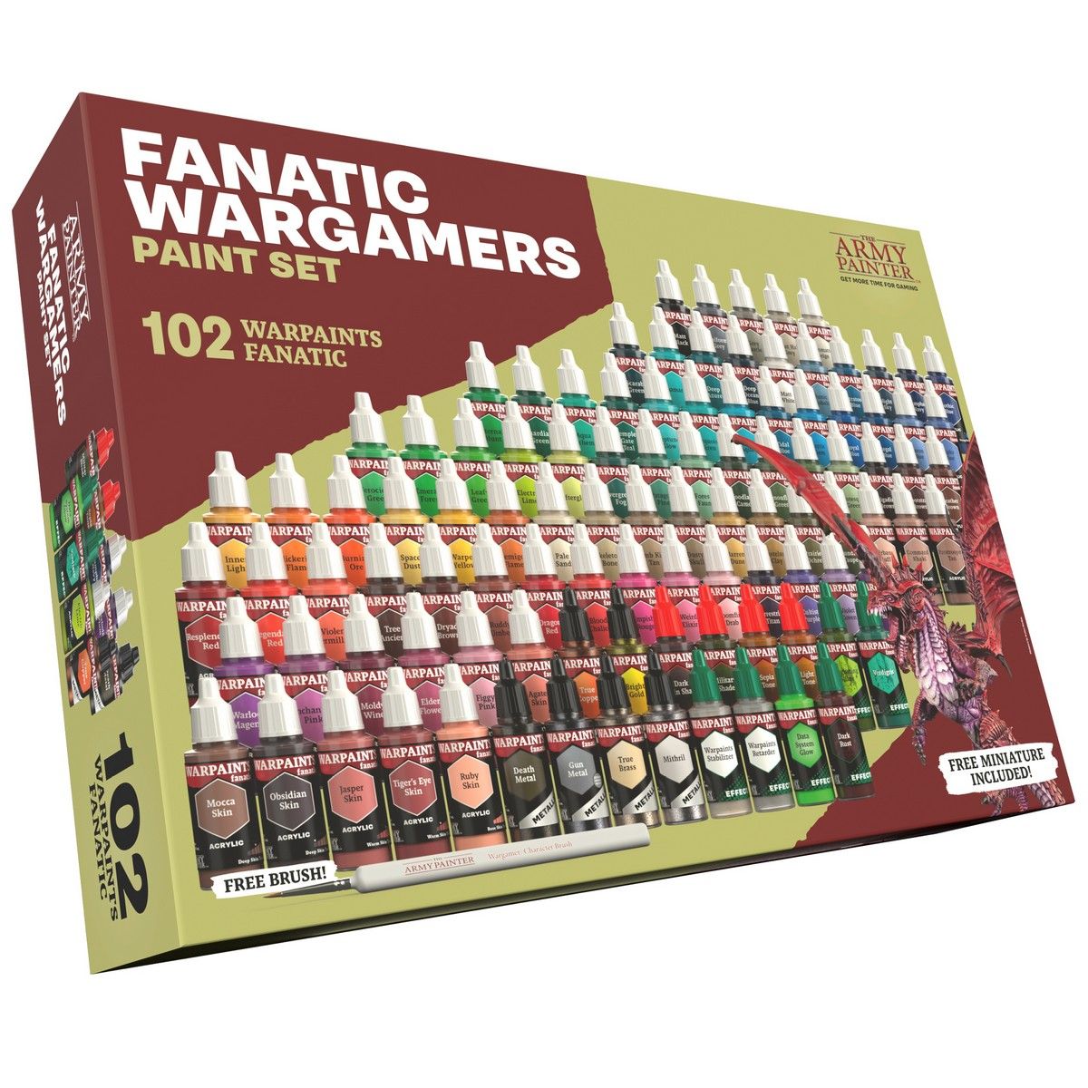 Warpaints Fanatic Wargamers Paint Set The Army Painter AP-WP8073 ...