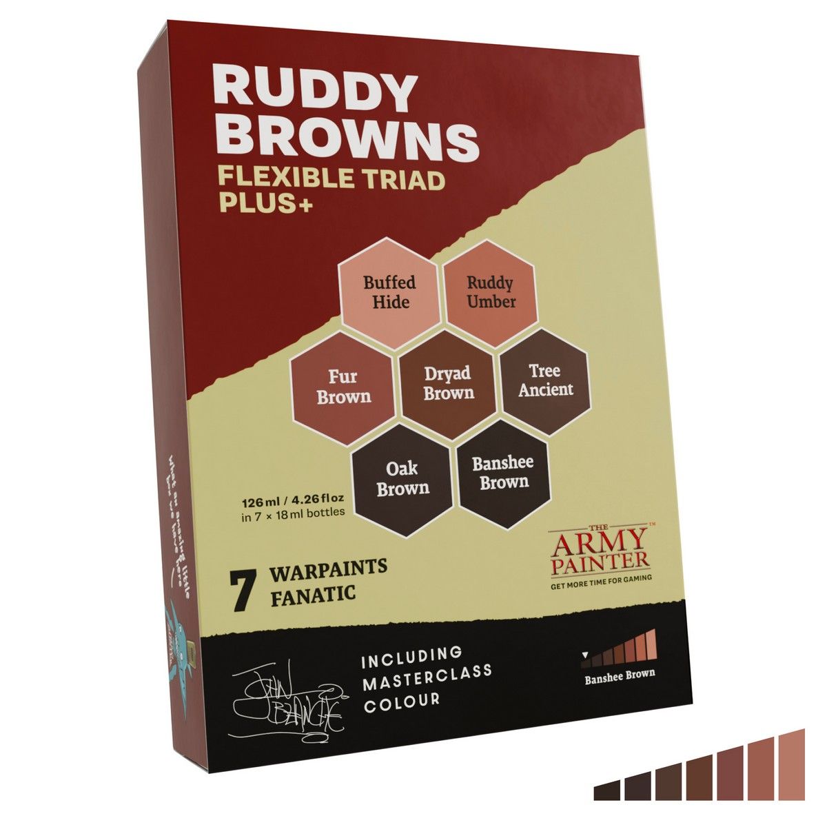 Flexible Triad PLUS+: Ruddy Browns Paint Set The Army Painter WP8089 ...