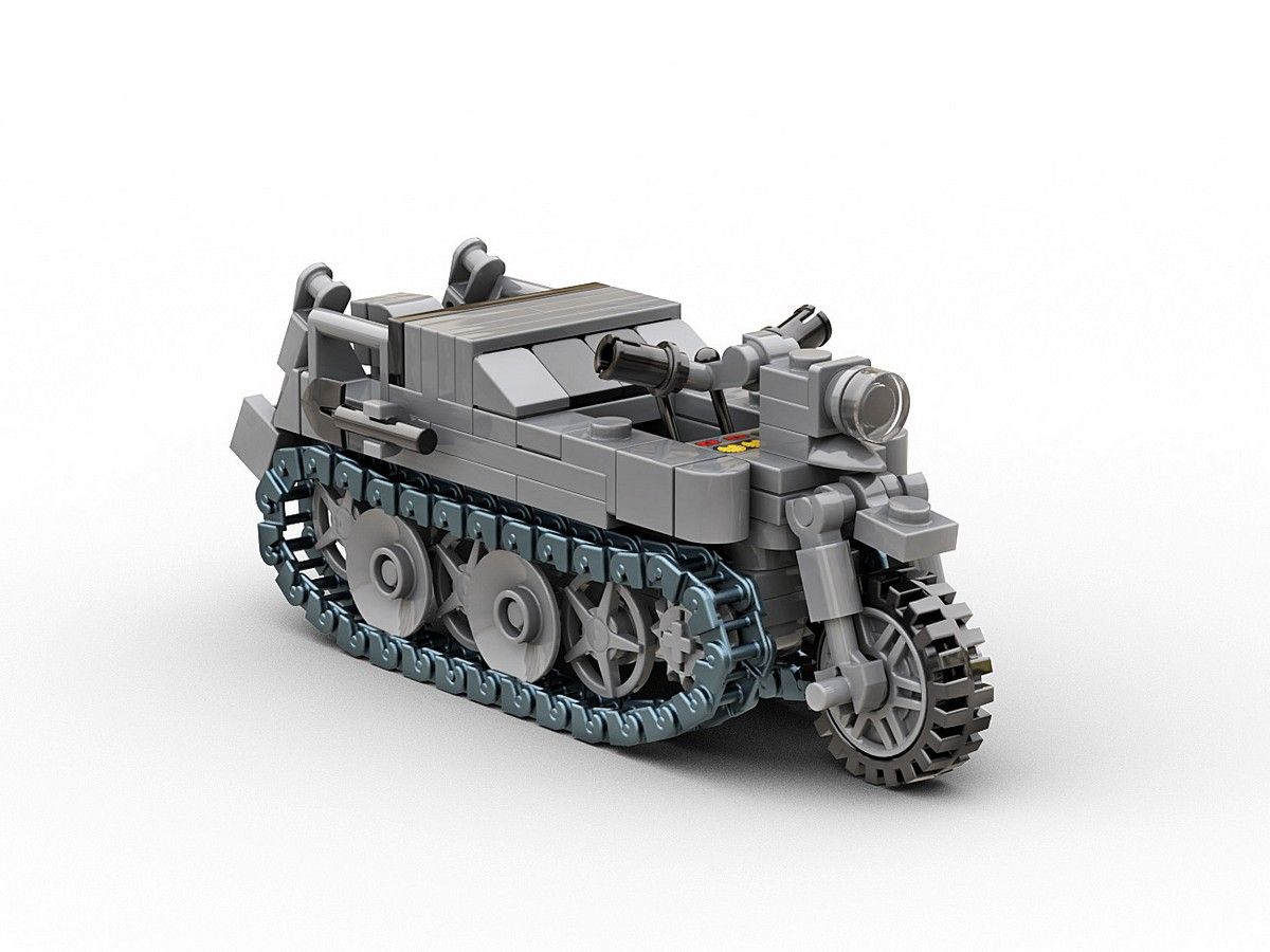 Kettenkrad Tracked Motorcycle Buildarmy B0002 | Wayland Games