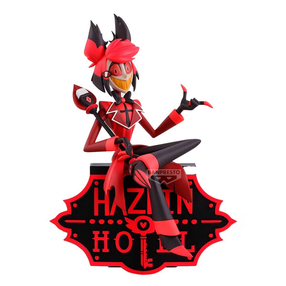 Banpresto: Hazbin Hotel Monitor Top Figure - Alastor - (Version A ...