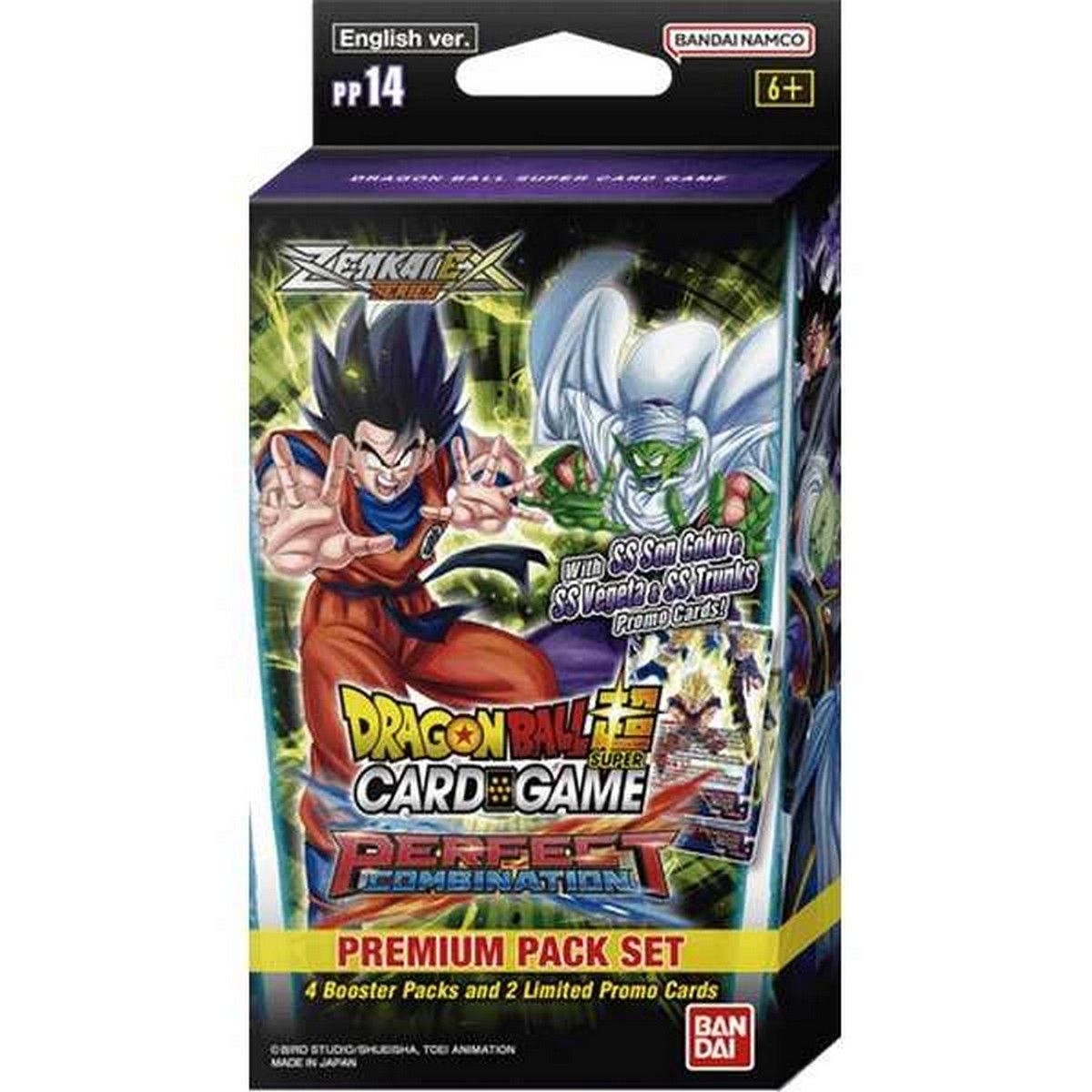 DBS Card Game: Zenkai Set 06 - Perfect Combination - Premium Pack Set ...