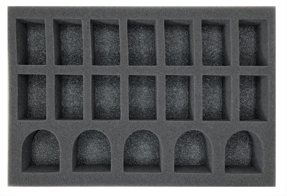5 Terminator 14 Troop Foam Tray (BFS-2) Battle Foam BF-BFS-5TM12T ...