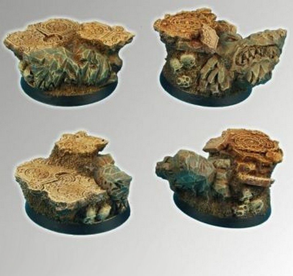 Celtic Ruins 40mm bases Scibor Miniatures BRCR0084 | Wayland Games