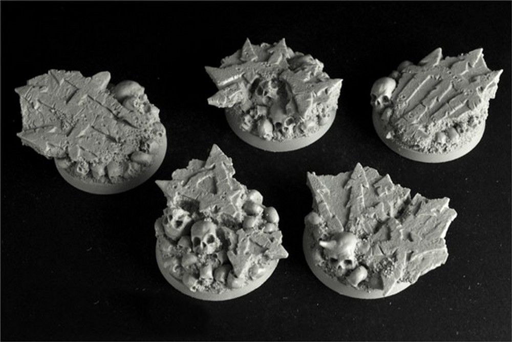 Cursed Earth 40 mm round bases set 1 (2) Scibor Miniatures BRCR0142 ...