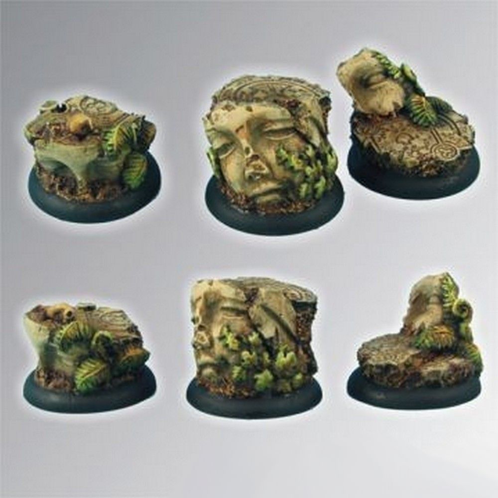 Ancient Ruins 30mm - Round Edge Set1 (3) Scibor Miniatures BRRU0052 ...