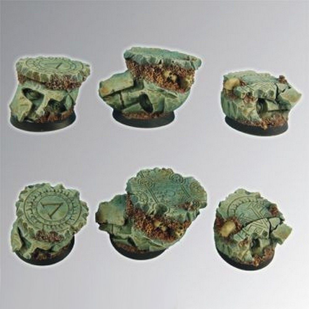 Spartan Ruins 25 mm round bases set 2 Scibor Miniatures BRSP0063 ...