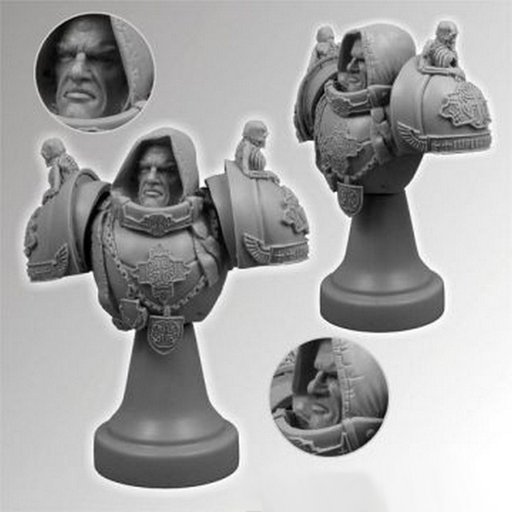 Templar Knight Bust Scibor Miniatures BUST0006 | Wayland Games