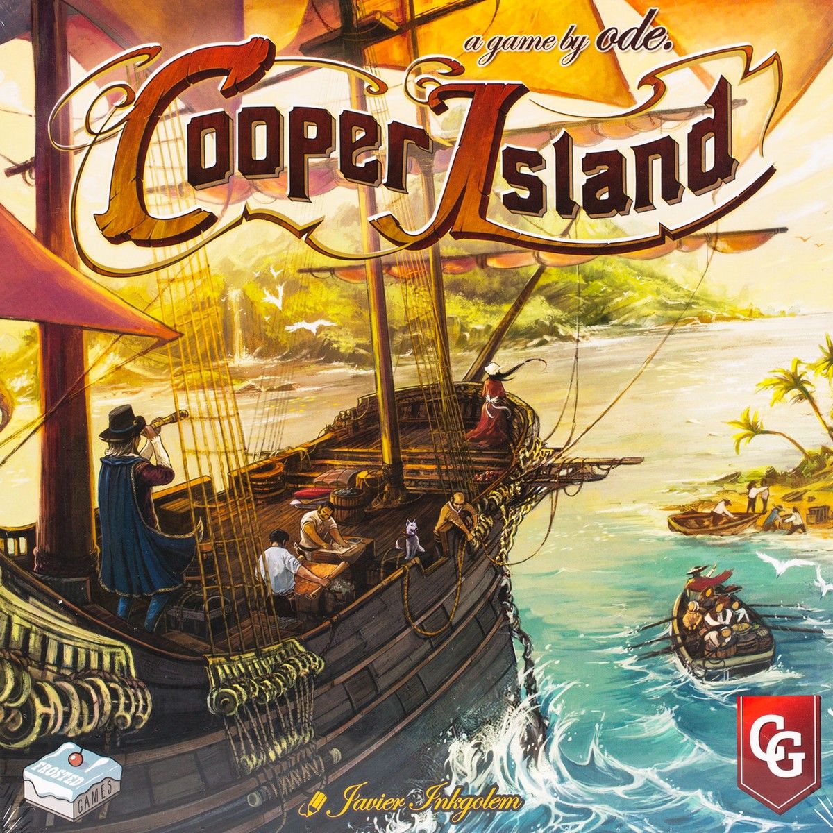 Cooper Island: 2nd Edition and Solo Against Cooper CAPFG1011 | Wayland ...