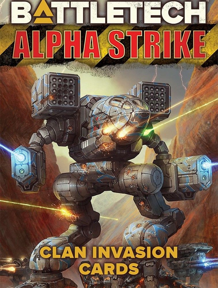 BattleTech: Alpha Strike Deck Clan Invasion Catalyst Game Labs ...