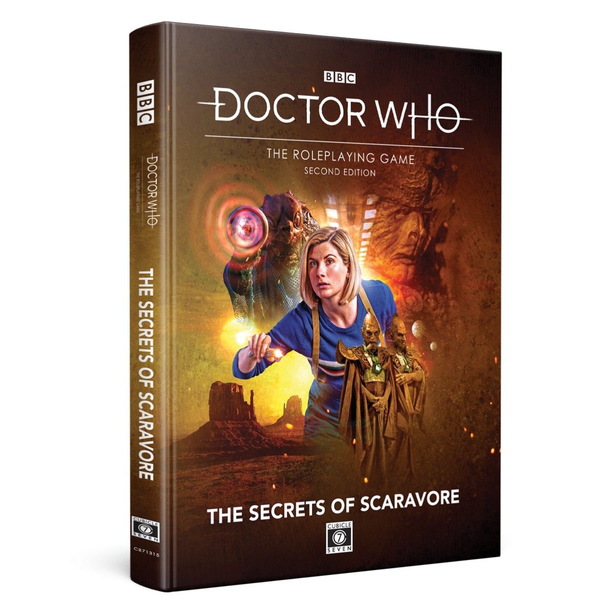 Doctor Who RPG: Secrets of Scaravore Cubicle 7 Entertainment CB71315 ...