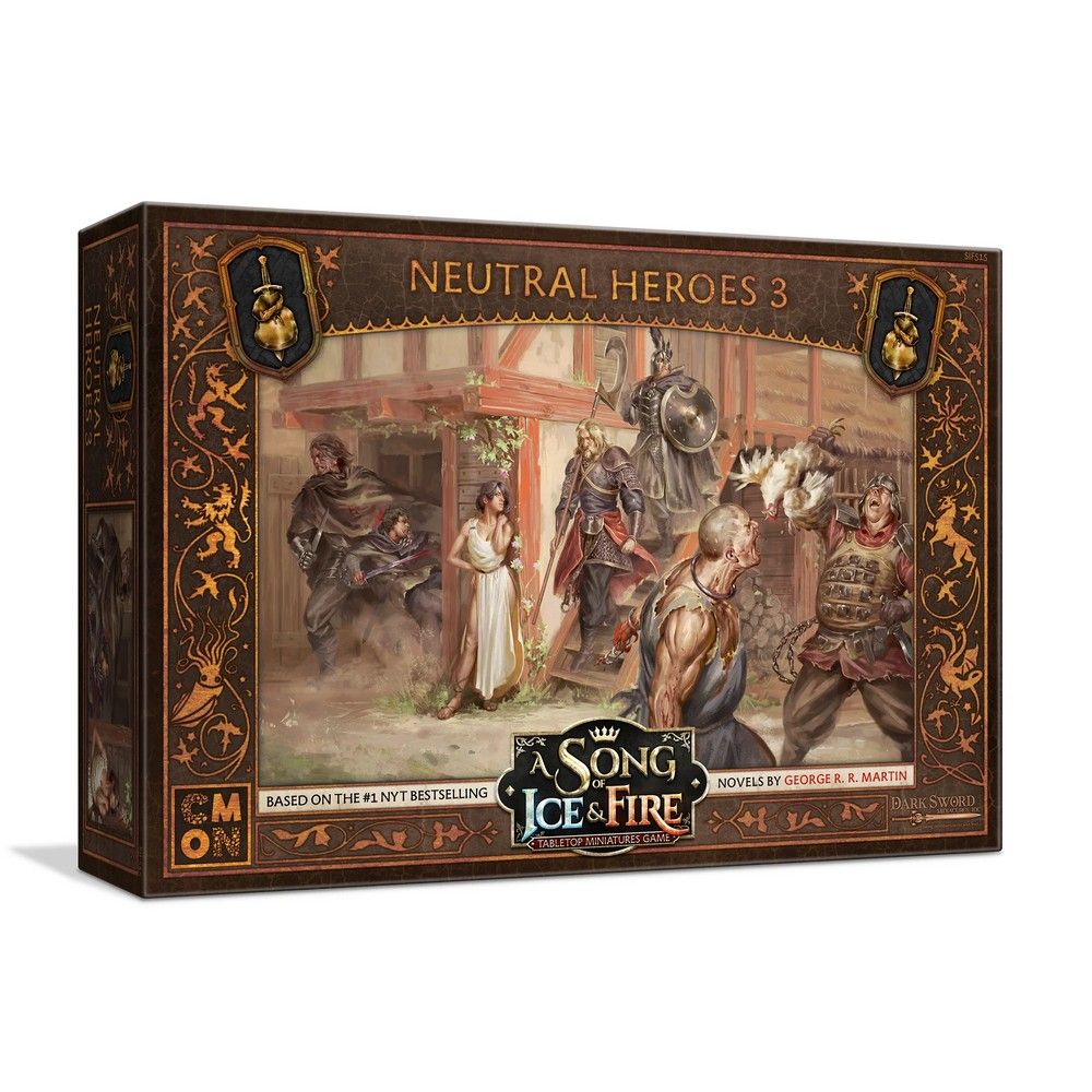 A Song of Ice & Fire: Neutral Heroes Box 3 CMNSIF515 | Wayland Games