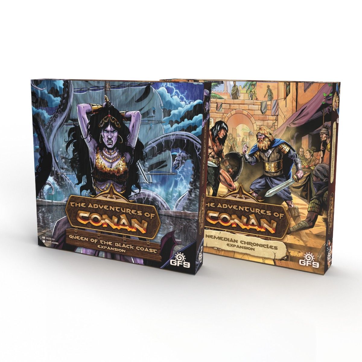 The Adventures of Conan: Nemedian Chronicles and Queen of the Black Co | Wayland Games