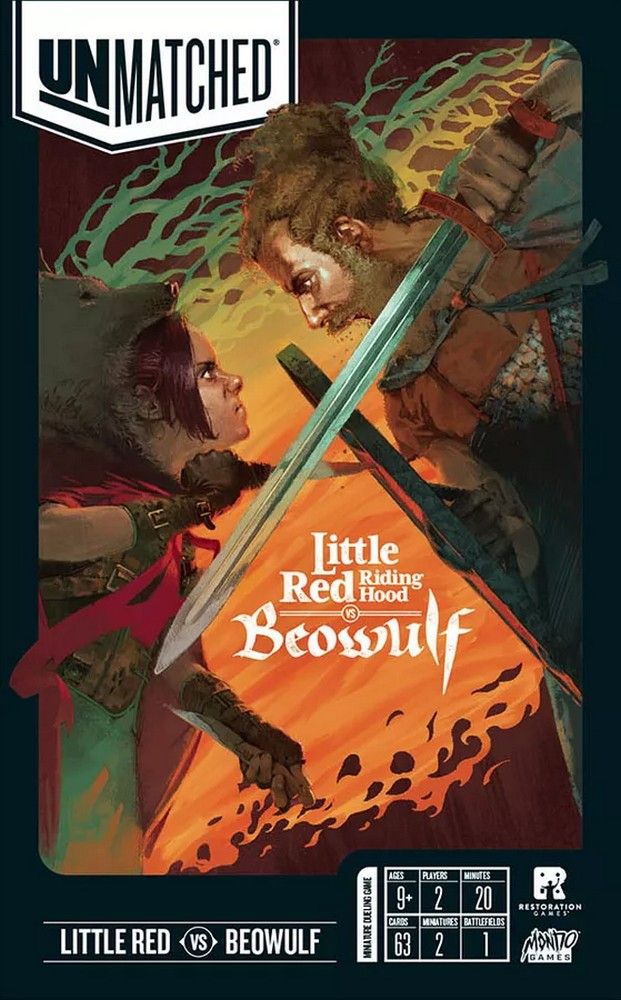 Unmatched: Little Red Riding Hood vs Beowulf Iello CSGUNMATCHBEOW ...