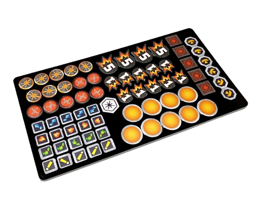 Shatterpoint Acrylic Marker Tray CUS029040TR | Wayland Games