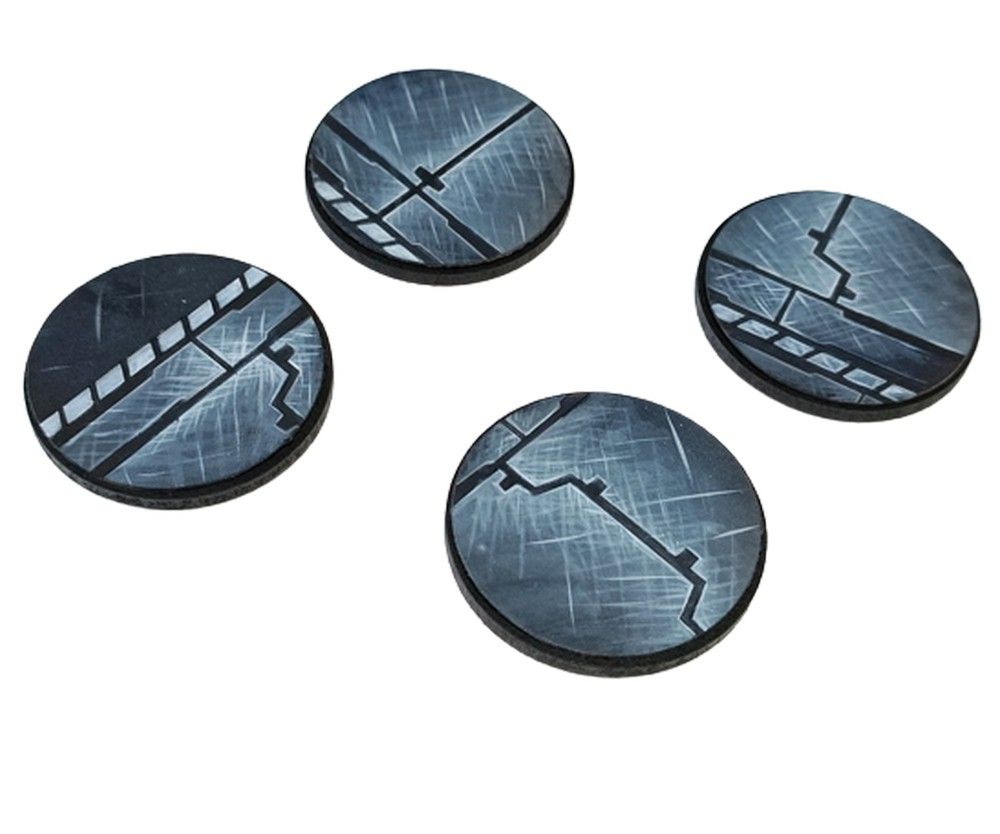 Shatterpoint Starship Bases 4x40mm CUS029450BA | Wayland Games