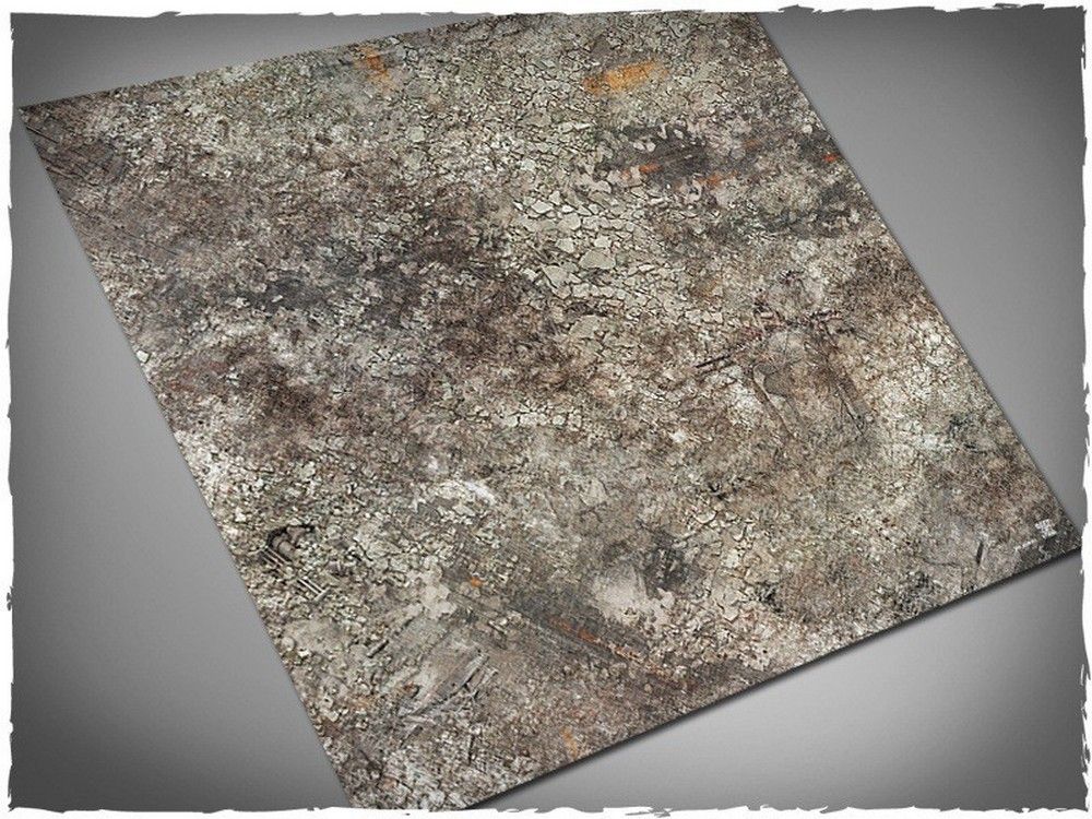 Deep-Cut Studio 3ft x 3ft, Urban Ruins Theme Pvc Games Mat | Wayland Games