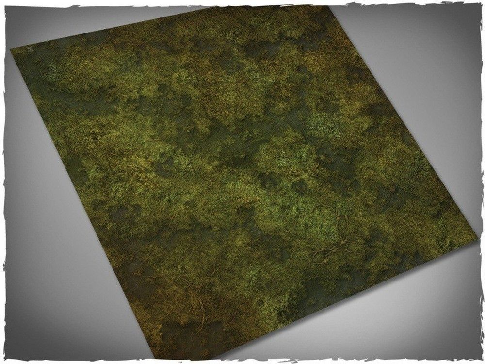 Deep-Cut Studio 4ft x 4ft, Swamp Theme Cloth Games Mat | Wayland Games