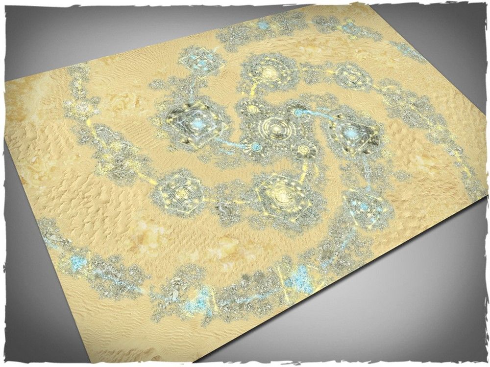 Deep-Cut Studio 4ft x 6ft, Realm of Light Theme Cloth Games Mat ...